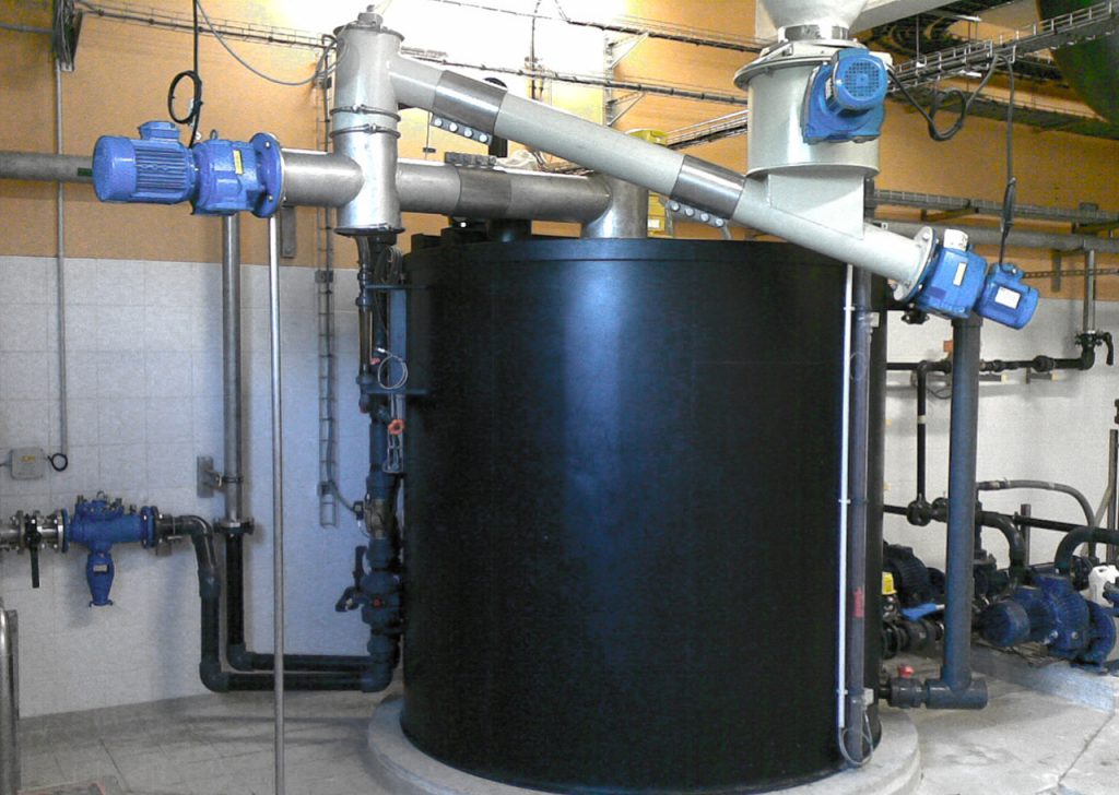 Kalk-Injektor nach Silo Austrags- und Dosiergerät für Kalkhydrat zu ...